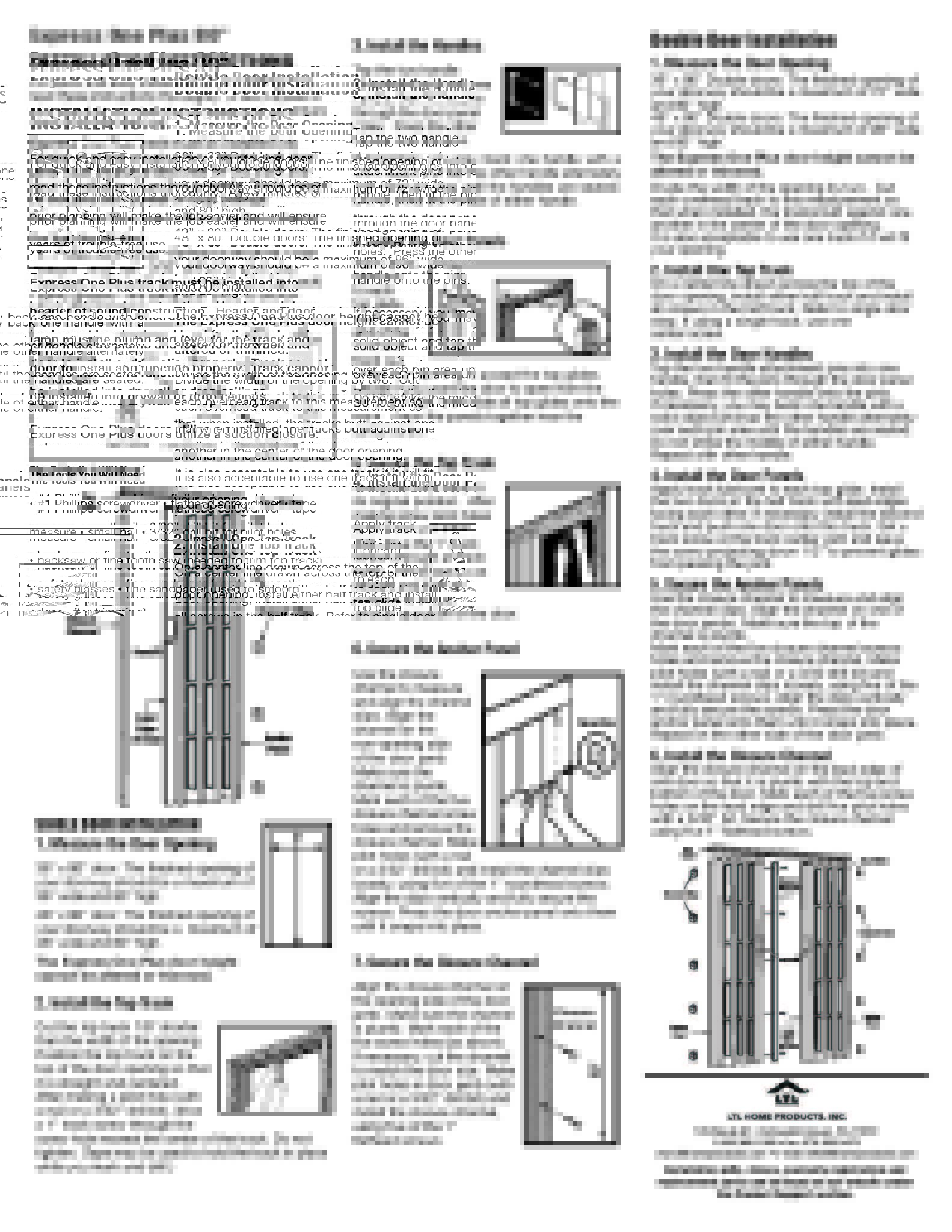 Step-by-Step Installation Instructions for Folding Doors
