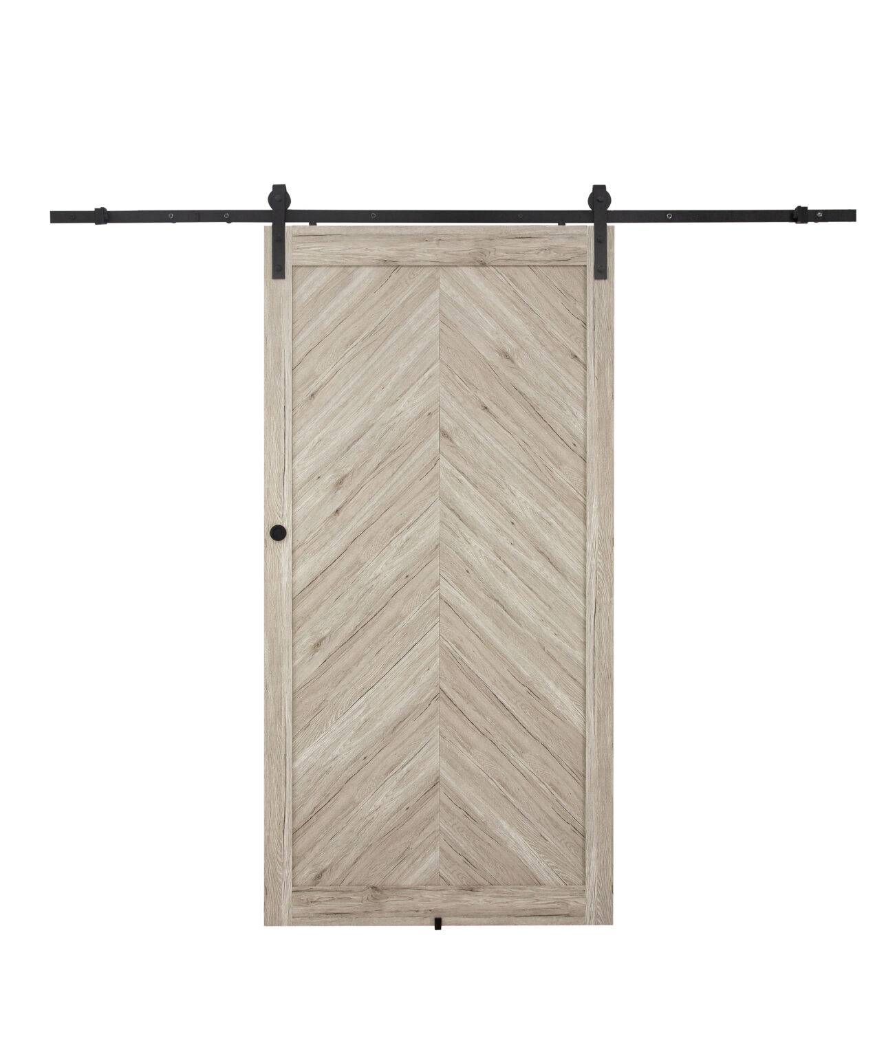 Millbrooke Barn Door Kit 36x84 | Chevron Vinyl Barn Door