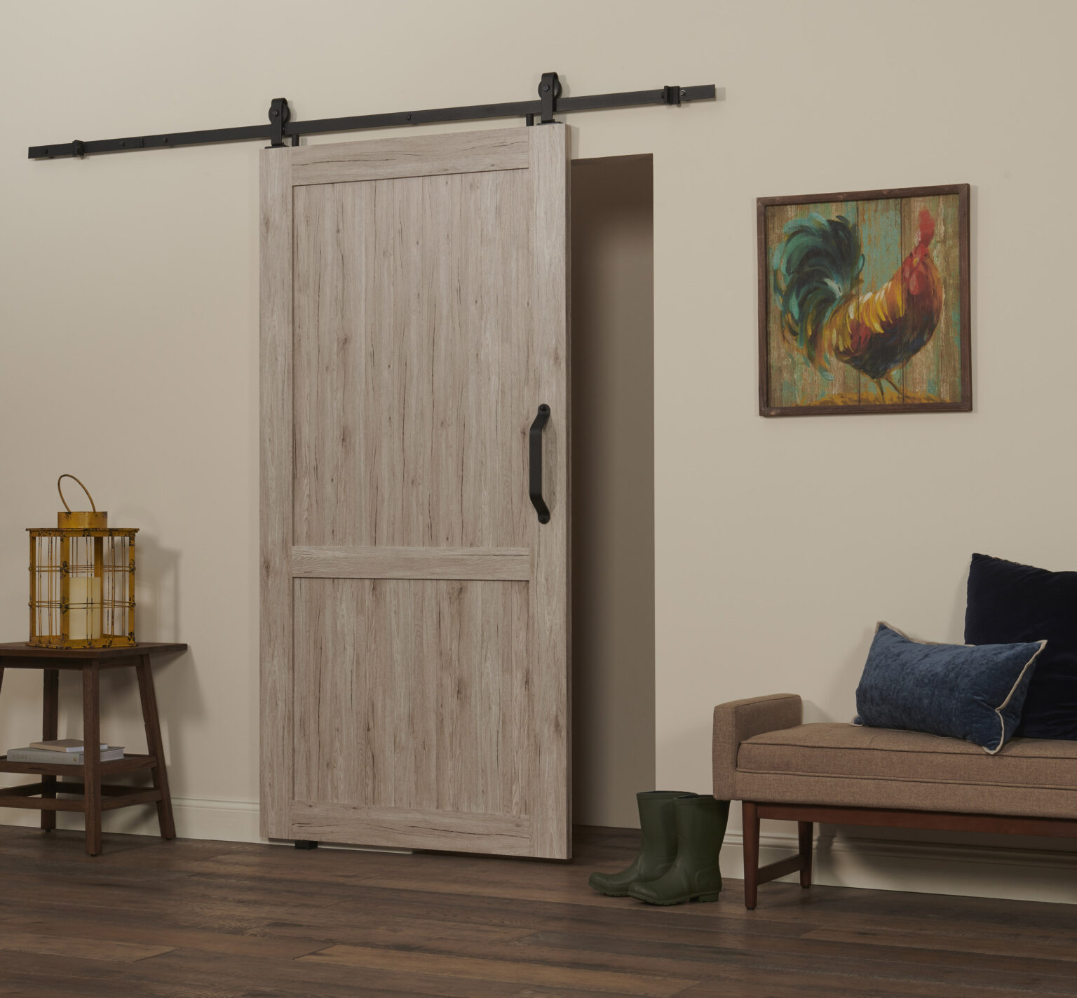Millbrooke PVC Barn Door- H Style - Peppermill Home
