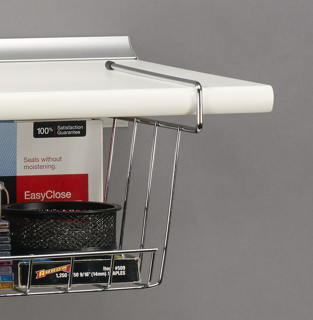 Small Under-Shelf Wire Basket - Maximize Tiny Spaces